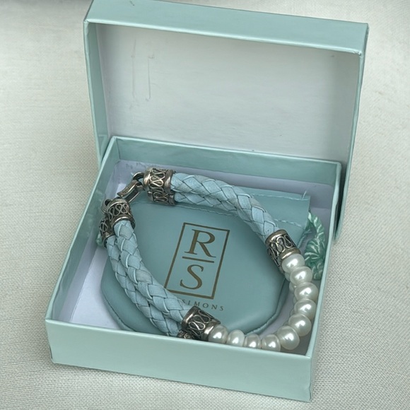 Ross-Simons | Jewelry | Ross Simons Leather And Freshwater Pearl ...